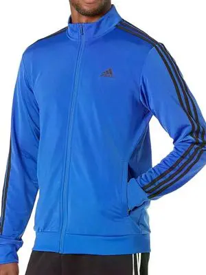Adidas 3-stripe Track Jacket - Blue
