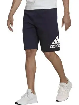 Adidas Essentials Logo-detail Track Shorts - Blue