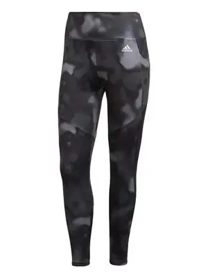 Adidas All-over Print Leggings - Grey