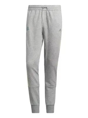 Adidas Logo-embroidere Track Pants - Grey