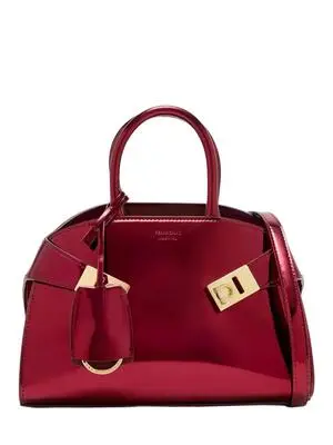 FERRAGAMO Logo-detail Tote - Red