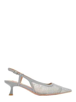 NICOLI Embellished Slingback Pumps