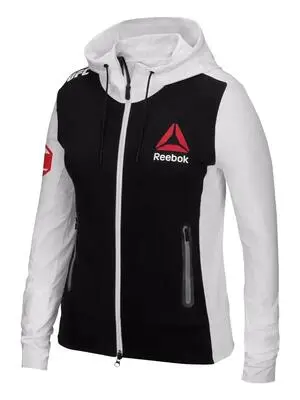 REEBOK Zip Hooded Jacket - White