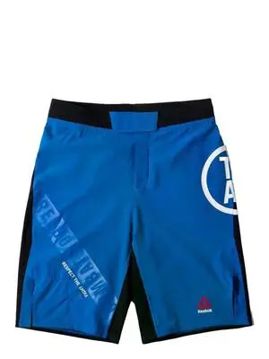REEBOK Logo-print Track Shorts - Blue