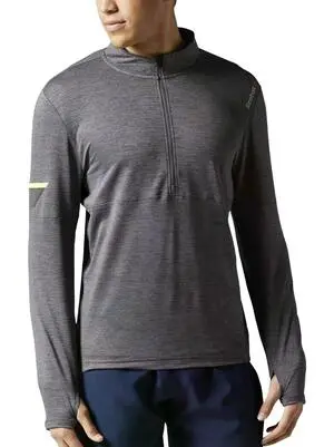 REEBOK Long-sleeve Zip Sweatshirt - Grey