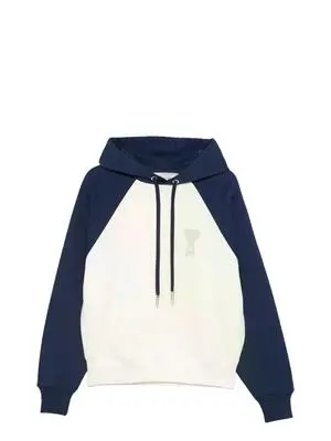 AMI Raglan-sleeves Hooded Sweatshirt