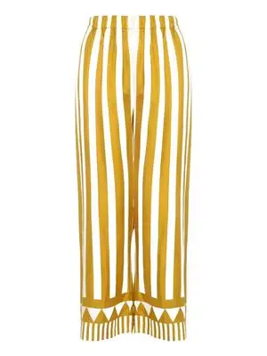 ERES Striped Trousers - Yellow