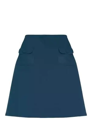 ERES A-line Midi Skirt - Blue