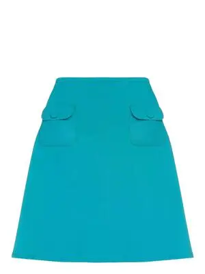 ERES Mini A-line Skirt - Blue