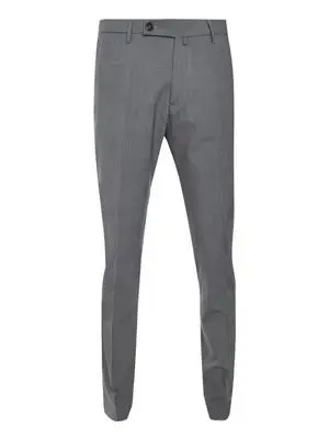 LUIGI BORRELLI Tailored Trousers - Grey
