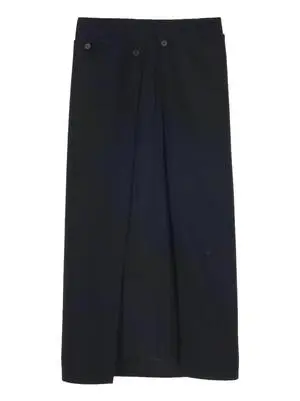 CARVEN Layered Midi Skirt