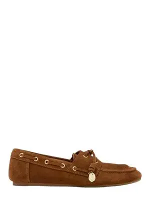 ANCIENT GREEK SANDALS Pliara Suede Loafers - Brown