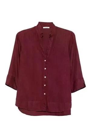 ROSSO 35 Button Three-Quarter Sleeve Shirt