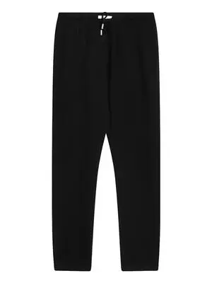 THE ROW Cuffed Drawstring Trousers - Black