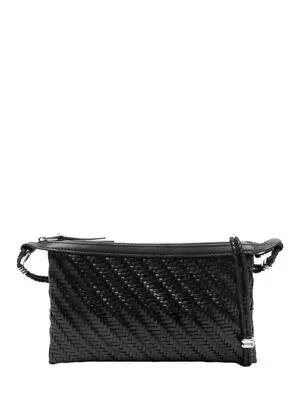 Benedetta Bruzziches Braided Crossbody Bag - Black