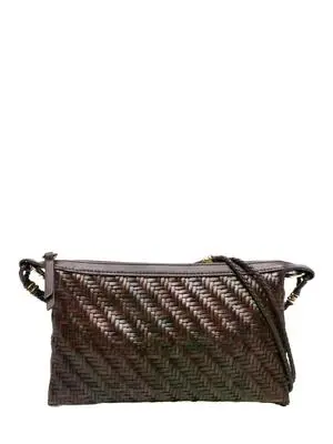 Benedetta Bruzziches Woven Cross Body Bag - Brown