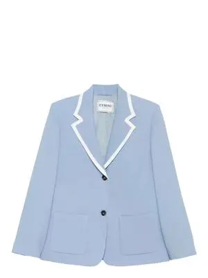 Iceberg Contrasting-trim Blazer - Blue