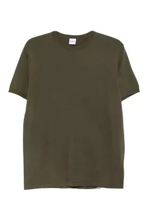 Aspesi Knit Cotton T-shirt - Green