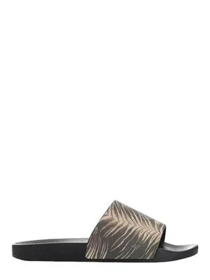 Just Cavalli Logo-print Slides - Brown