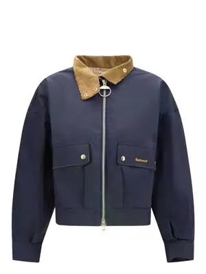 Barbour Corduroy-collar Jacket - Blue