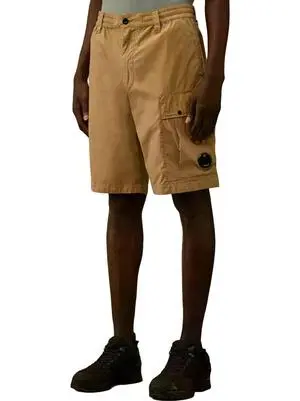 C.P. COMPANY Fili Lens Cargo Shorts - Neutrals