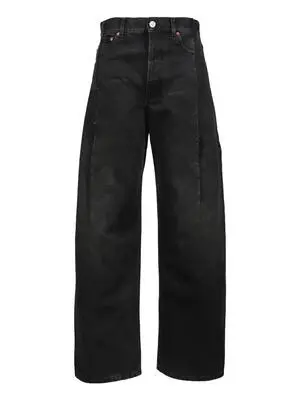 Vetements Seam-detail Jeans - Black