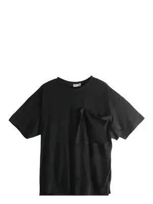 Yohji Yamamoto Patch-pocket T-shirt - Black