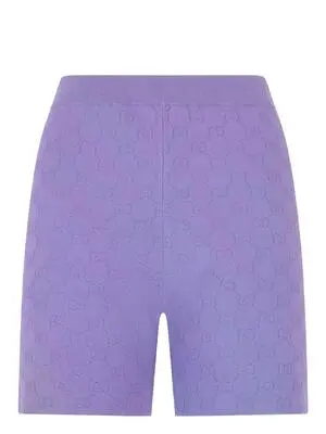 Gucci Patterned Shorts - Purple