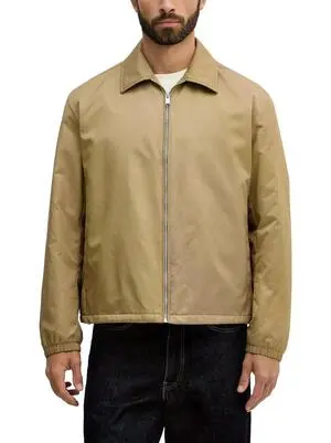 BOSS H-crestell Zip-up Shirt Jacket - Neutrals
