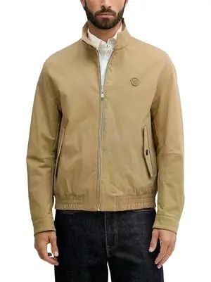 BOSS H-coiner Zip-up Jacket - Neutrals
