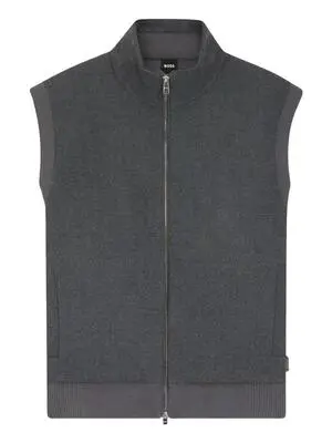 BOSS Knitted Gilet - Grey