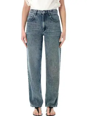Isabel Marant Jenny Denim Trousers - Blue