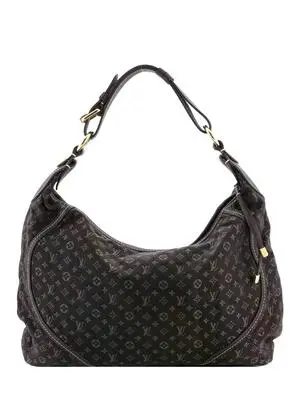 LOUIS VUITTON Manon Handbag Mini Lin Mm Hobo Bag - Brown
