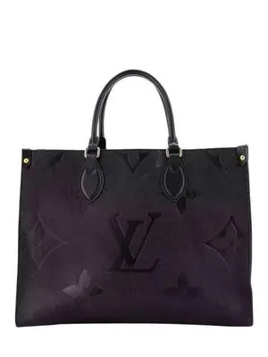 LOUIS VUITTON Onthego Monogram Empreinte Giant MM Tote Bag