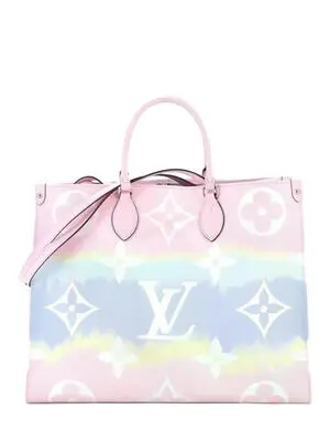 LOUIS VUITTON Onthego Limited Edition Escale Monogram Giant Gm Tote Bag - Multicolour
