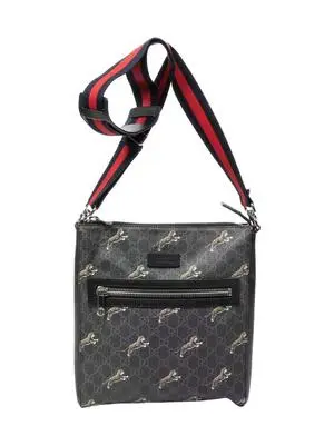 Gucci Tigers Cross Body Bag - Grey