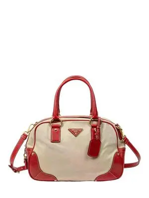 Prada Canapa Handbag - Neutrals