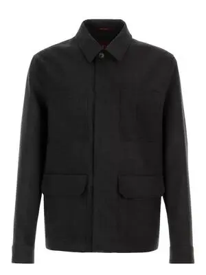 Gucci Single-breasted Coat - Grey