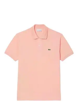 Lacoste Cotton Polo Shirt - Pink