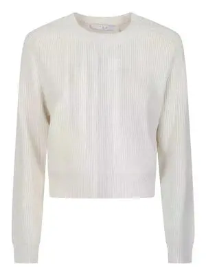 IRO PARIS Ribbed Crew-neck Sweater - Neutrals
