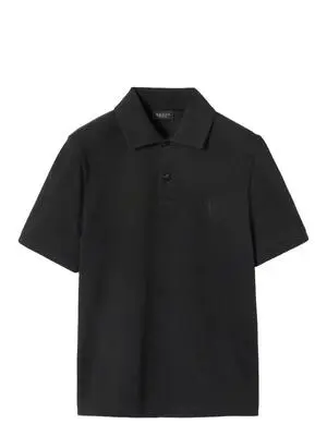 Gucci Embroidery-detail Polo Shirt - Black