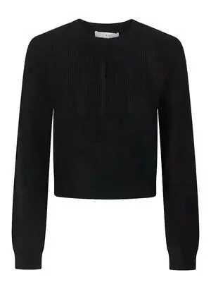 IRO PARIS Ribbed Sweater - Black