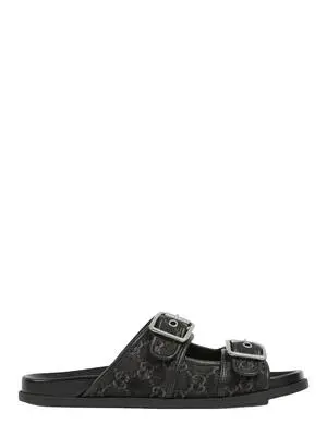 Gucci Buckle-strap Sandals - Black