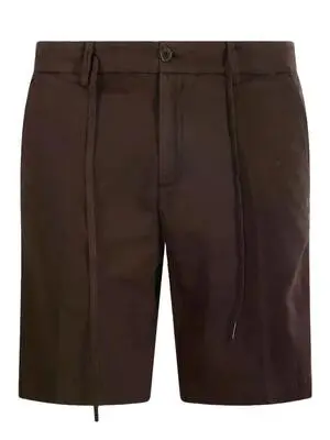 MYTHS Belt-loops Shorts - Brown