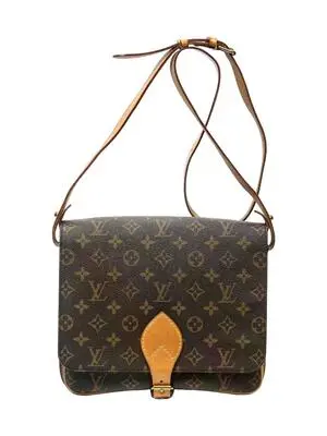 LOUIS VUITTON Cartouchière Mm Shoulder Bag - Brown