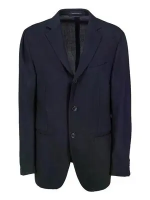 Ermenegildo Zegna Single-breasted Blazer - Blue