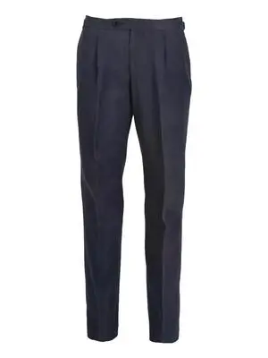 Ermenegildo Zegna Pleat-detail Trousers - Blue