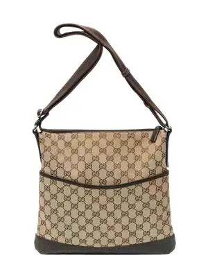 GUCCI Monogram-Pattern Messenger Bag