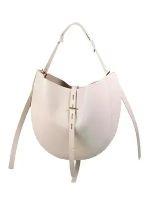 MINOBOSSI Buckle Strap Shoulder Bag - Neutrals