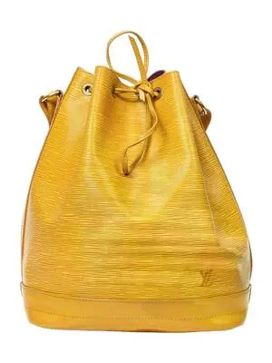 LOUIS VUITTON Gm Noé Bucket Bag - Yellow